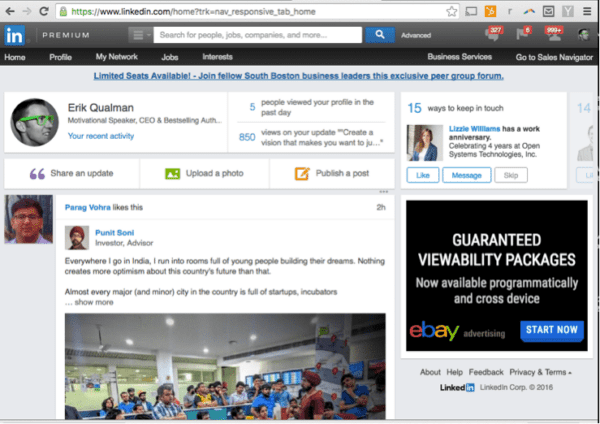 How to Post Shareable Content on LinkedIn | Erik Qualman
